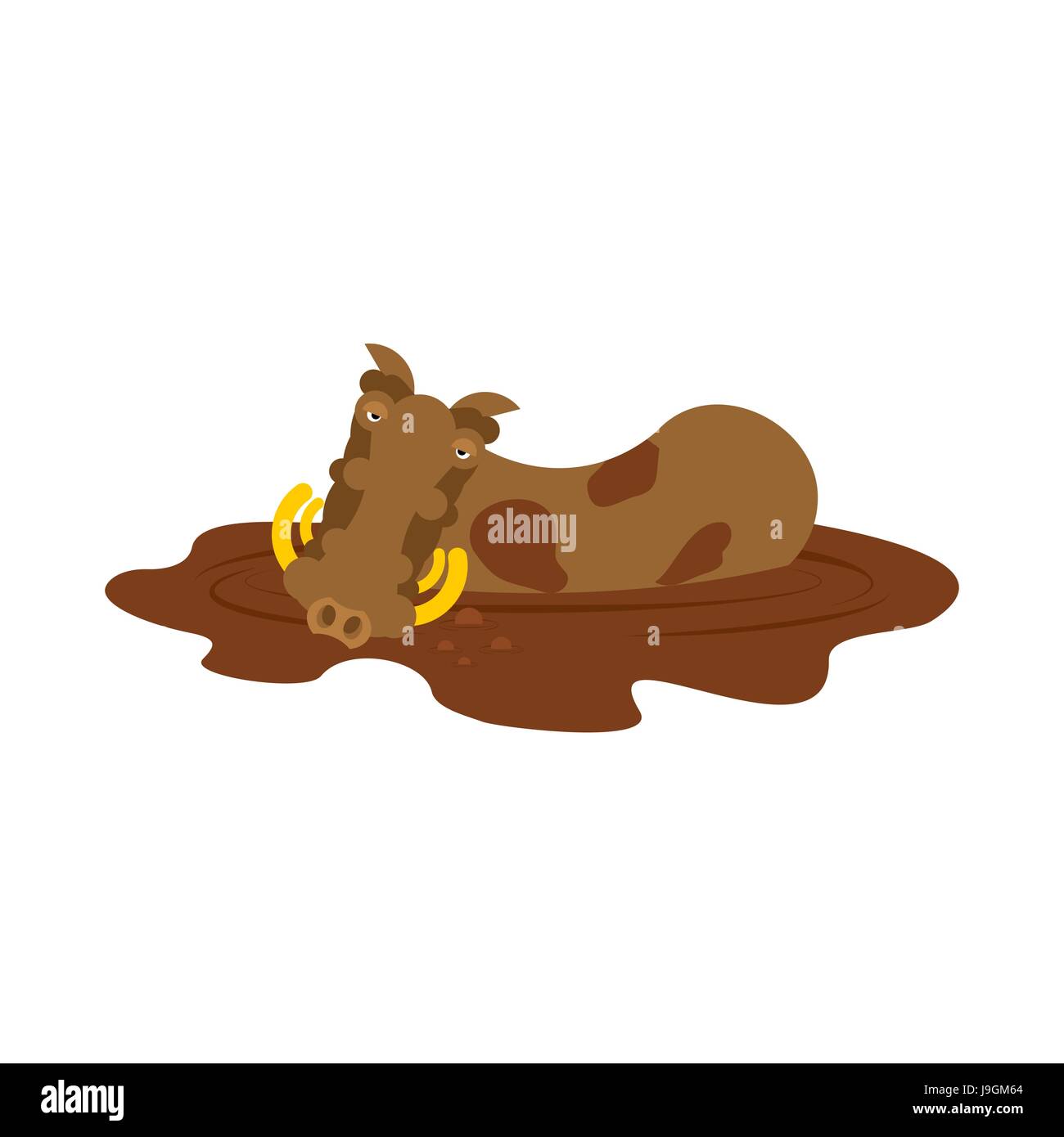 Cartoon Mud Background