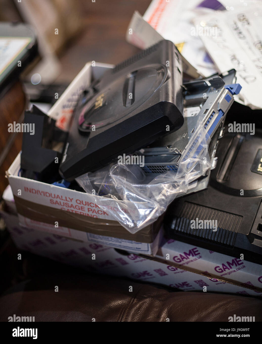 Sega Genesis home console Stock Photo - Alamy