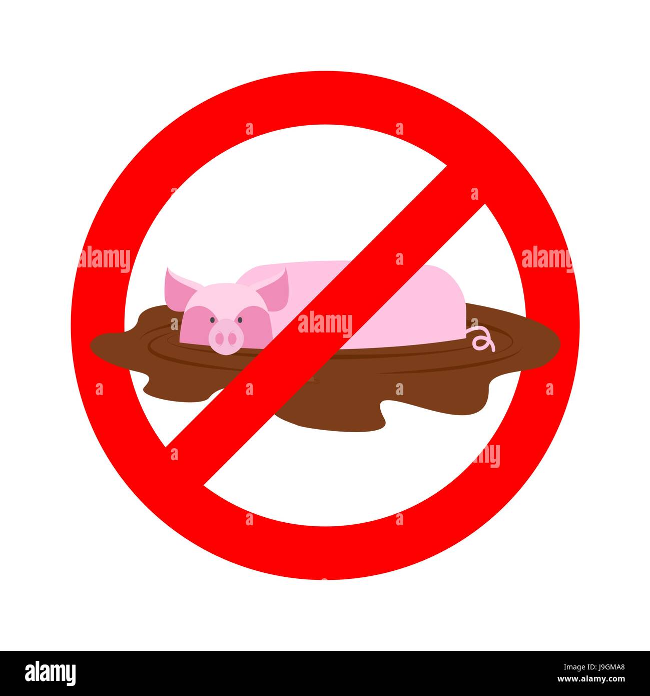 Caution mud Stock Vector Images - Alamy