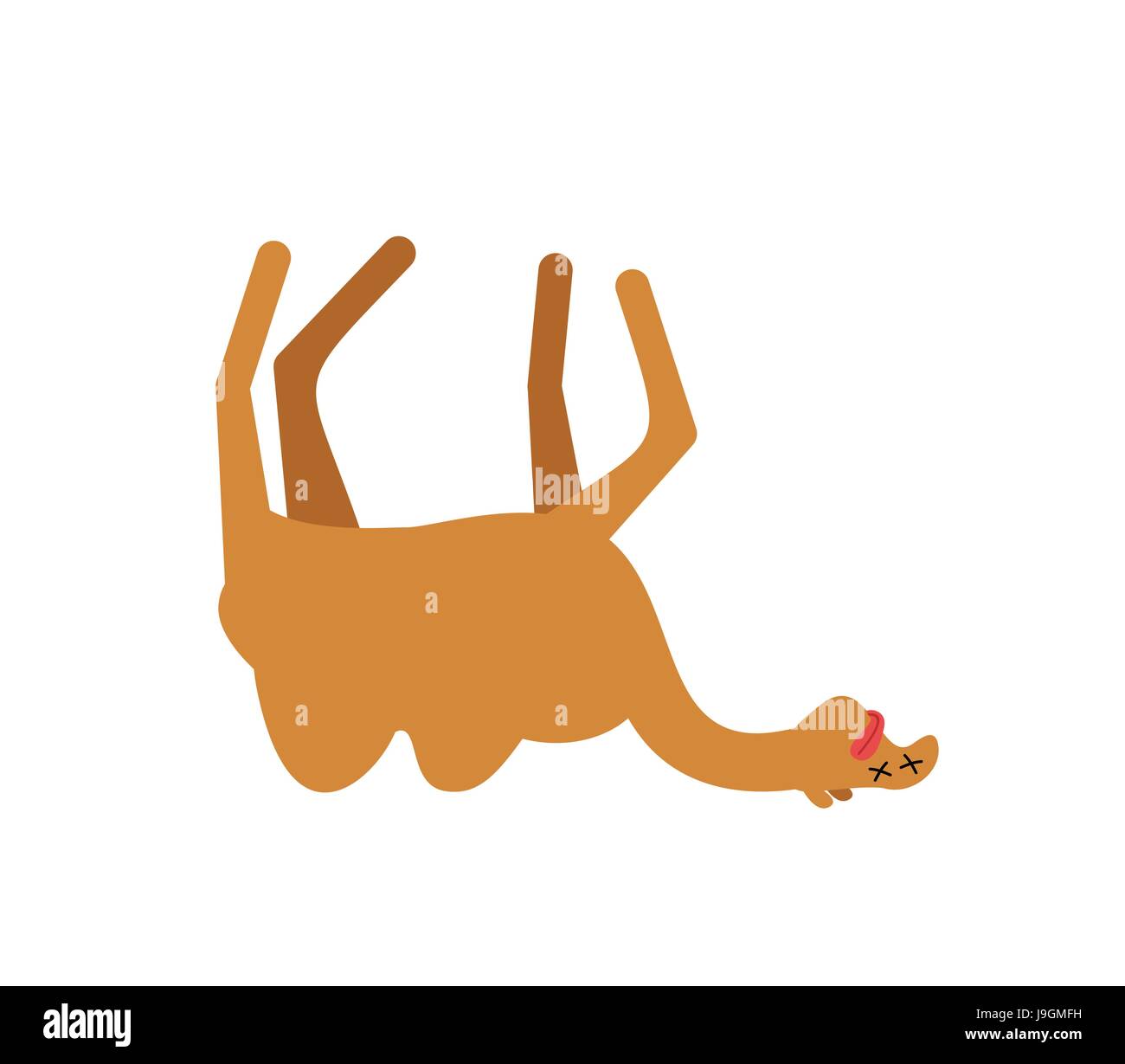 Dead mammal Stock Vector Images - Alamy