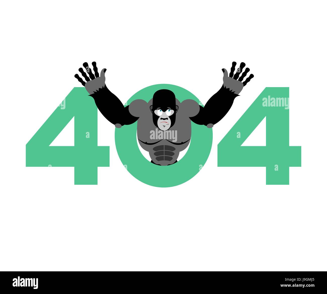 Monkey information Stock Vector Images - Alamy