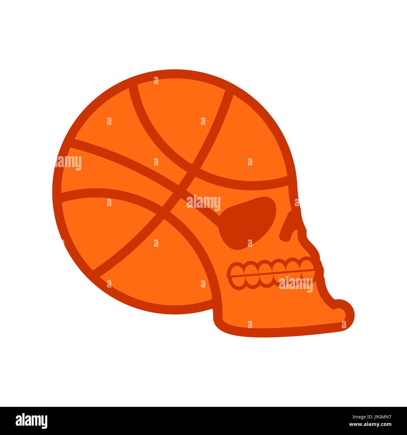 Skull sport Stock Vector Images - Alamy