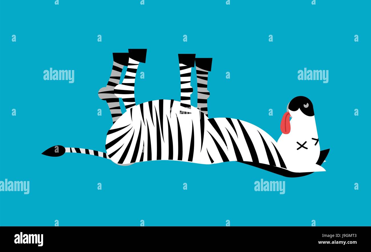 African animal big carcass dead Stock Vector Images - Alamy