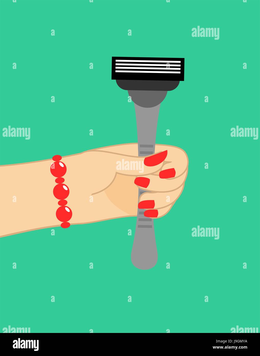 Star safety razor Stock Vector Images - Alamy