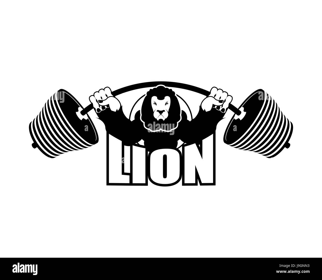 Gym king Stock Vector Images - Alamy