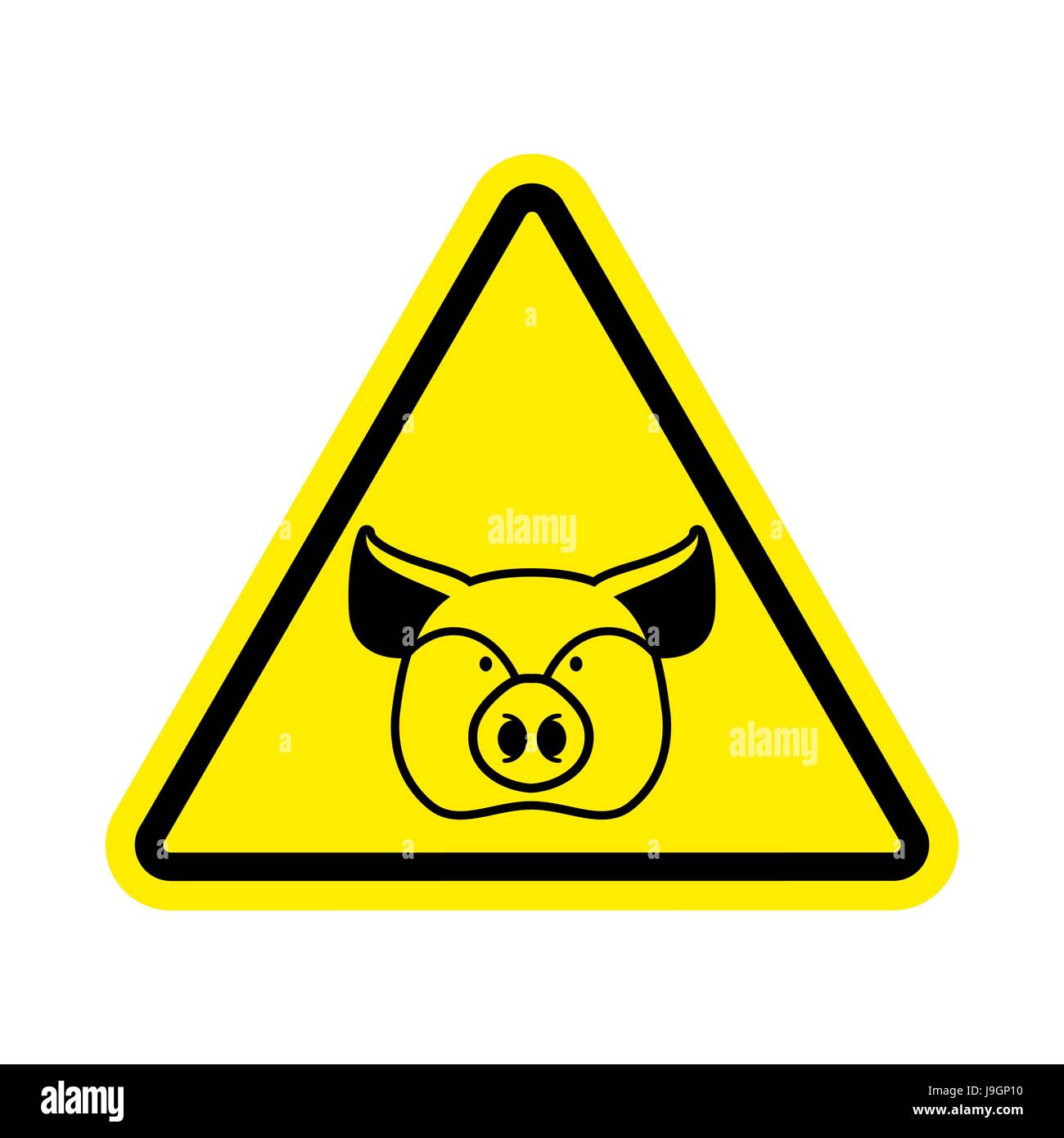 Traffic hog Stock Vector Images - Alamy