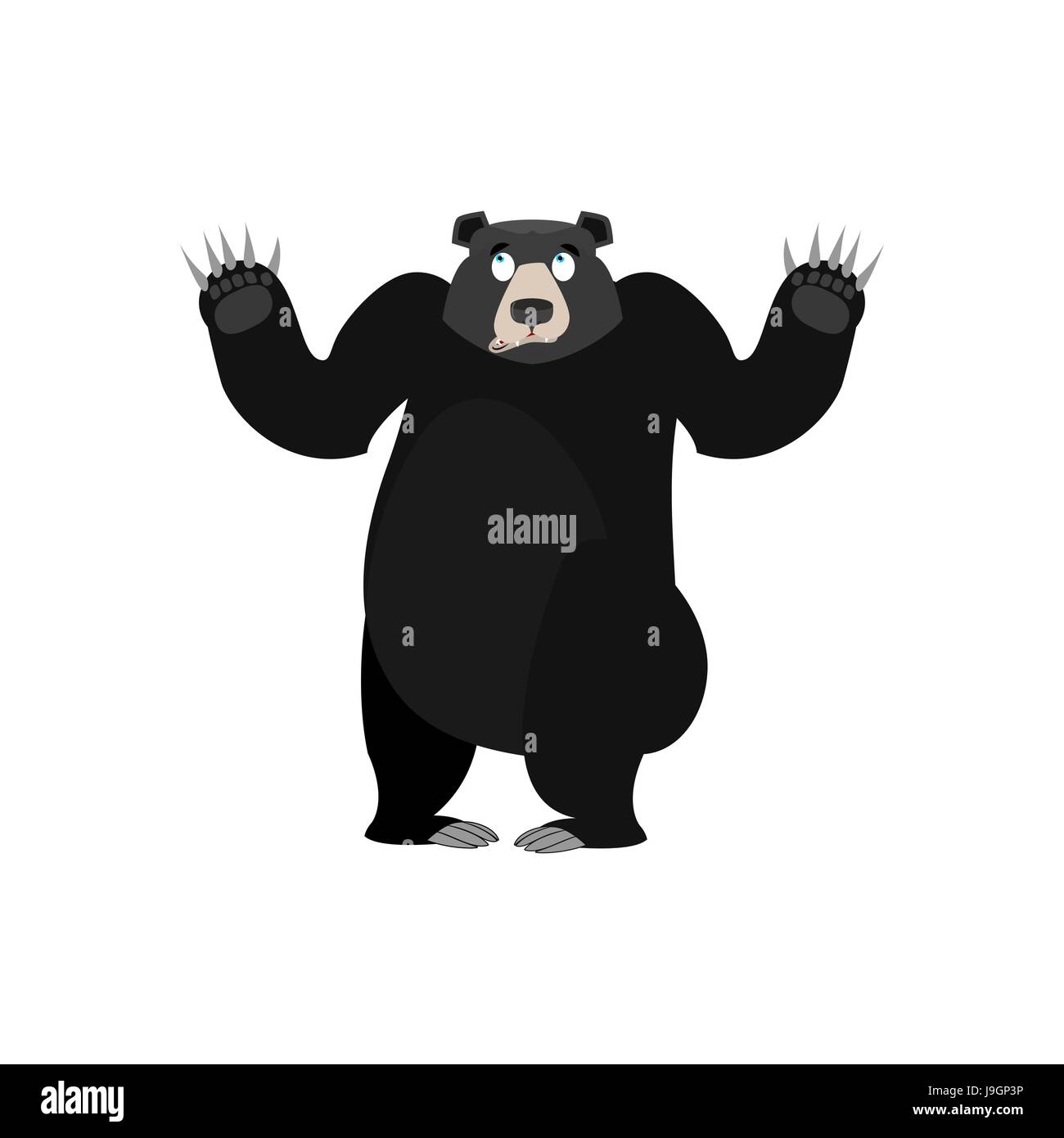 Surprise shock big eyes Stock Vector Images - Alamy