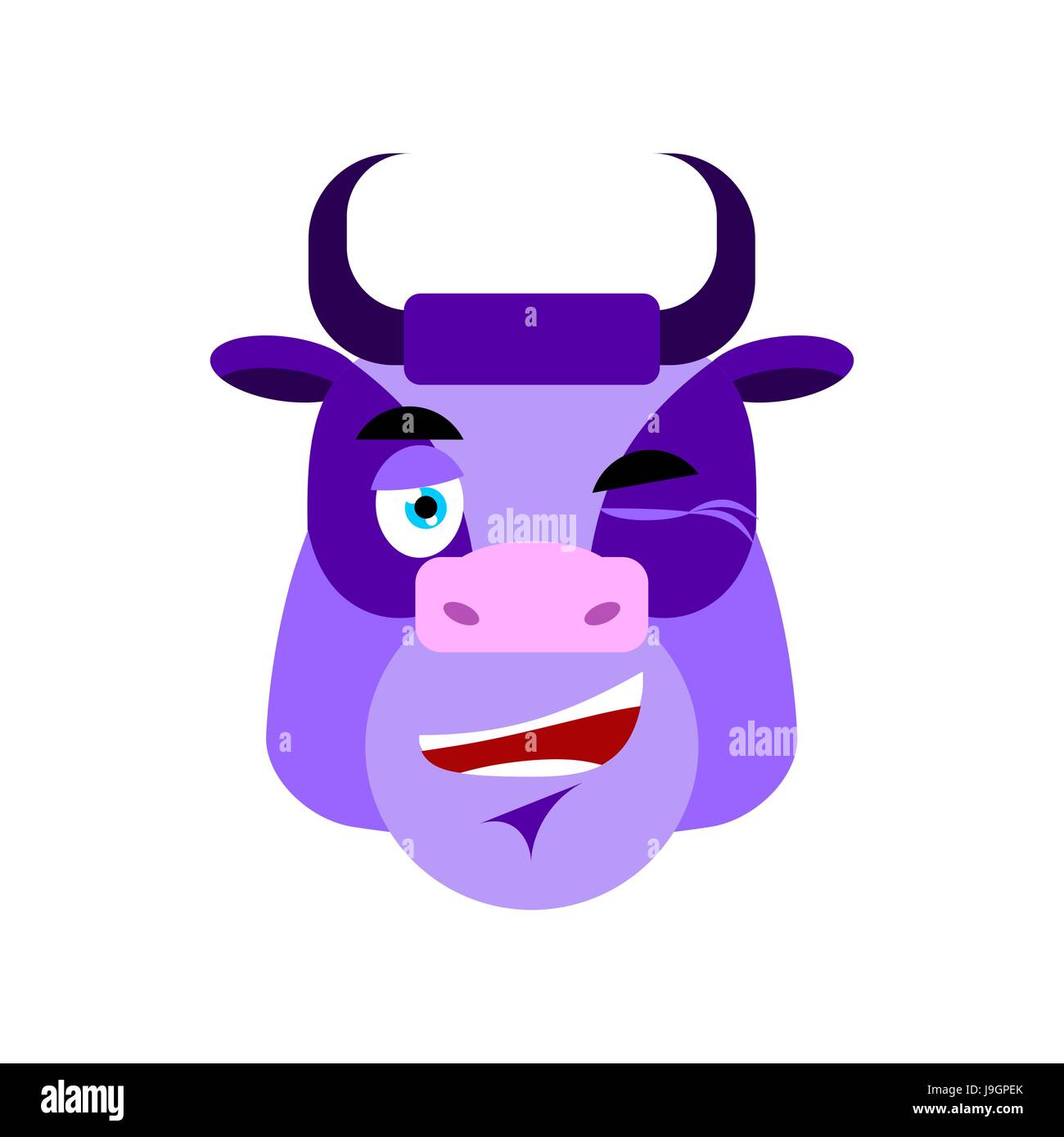 Emoji cow hi-res stock photography and images - Alamy