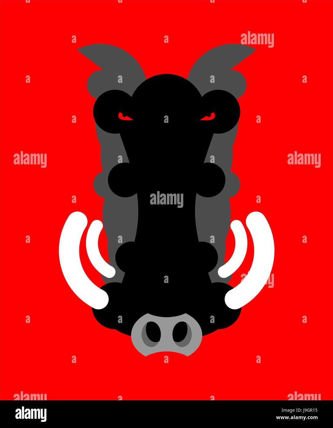 Angry boar hi-res stock photography and images - Alamy