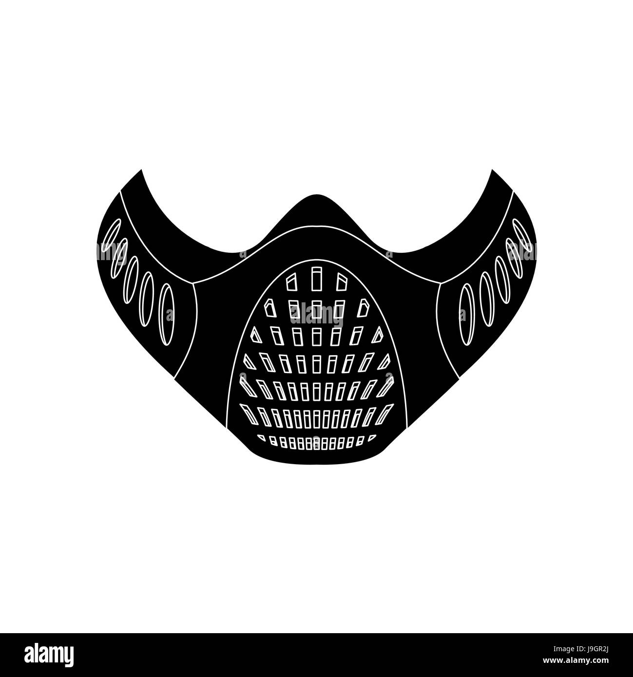 Elevation Training mask isolated. sports accessory for Athlete Stock ...