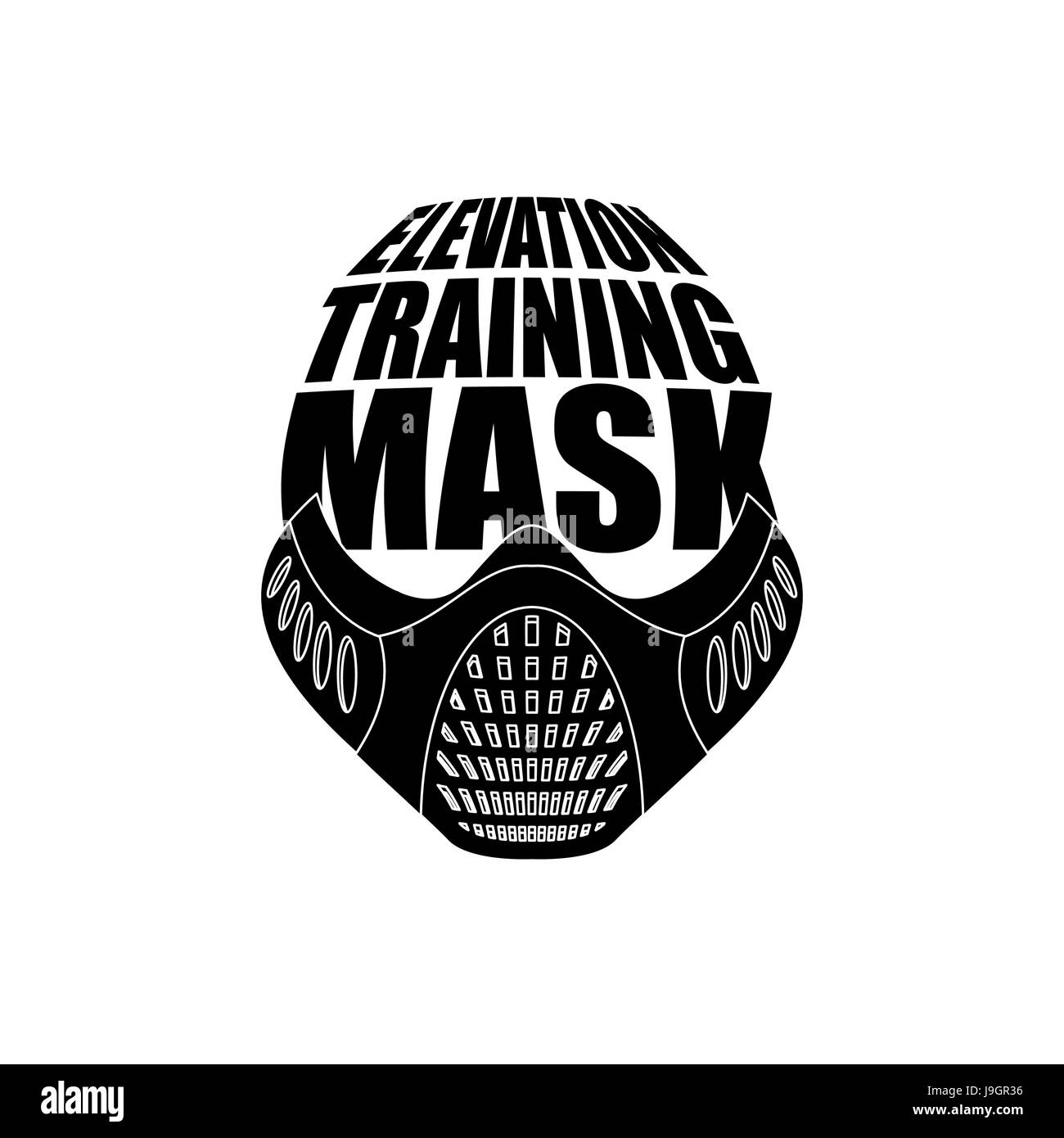 Elevation Training mask fitness. sports accessory for Athlete Stock ...