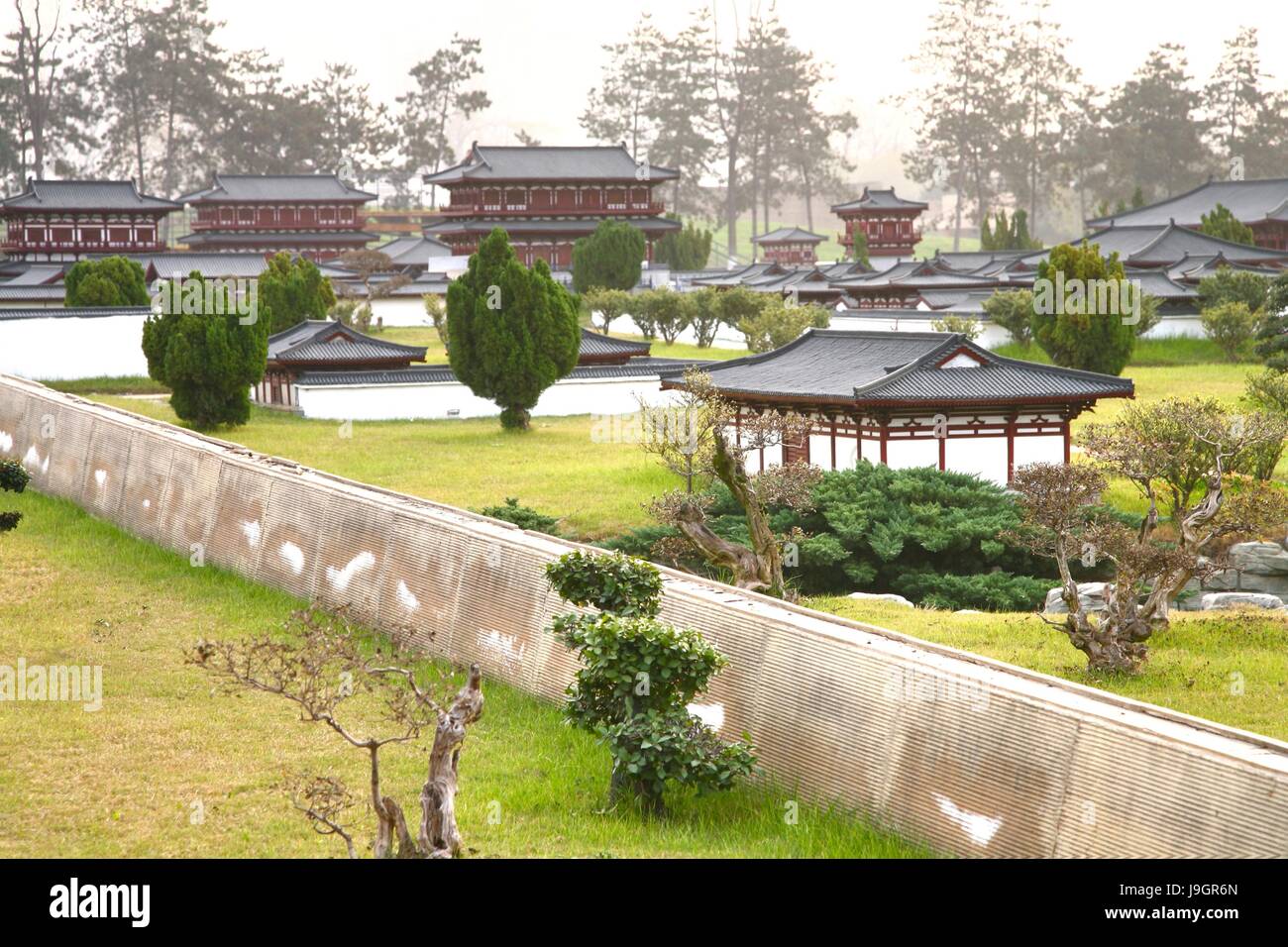 The mini old town in Daming Palace was the imperial palace complex of ...