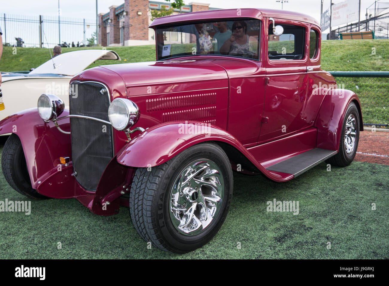 Classic cars at the Kool April Nights auto show in Redding, California ...