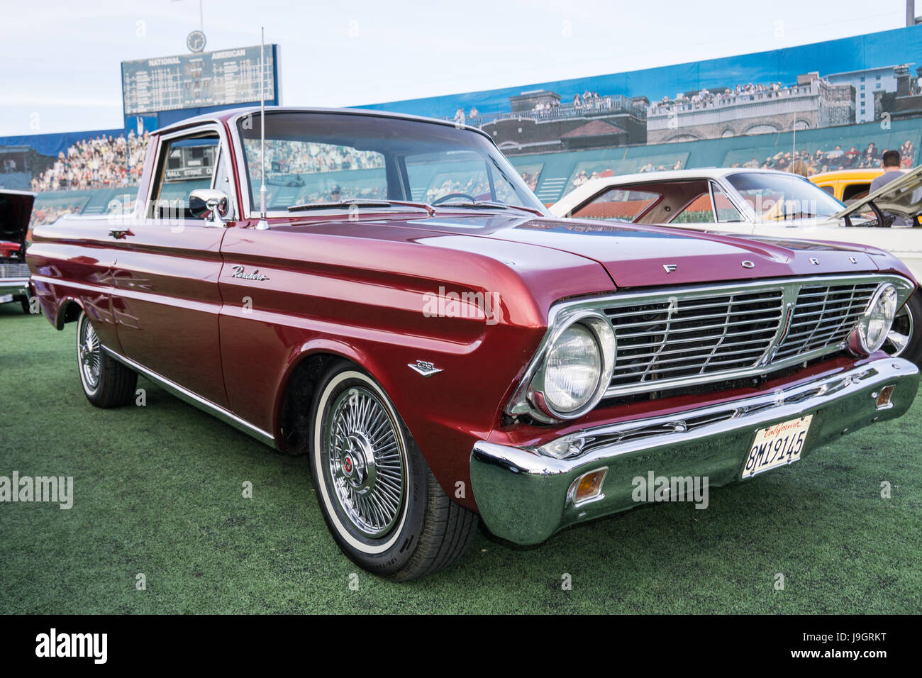 Classic cars at the Kool April Nights auto show in Redding, California ...