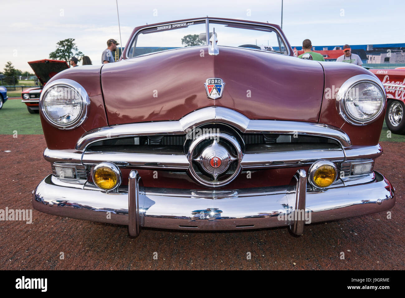 Classic cars at the Kool April Nights auto show in Redding, California ...