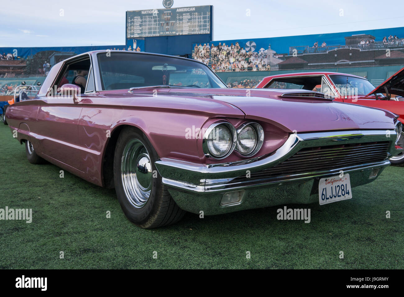 Classic cars at the Kool April Nights auto show in Redding, California ...
