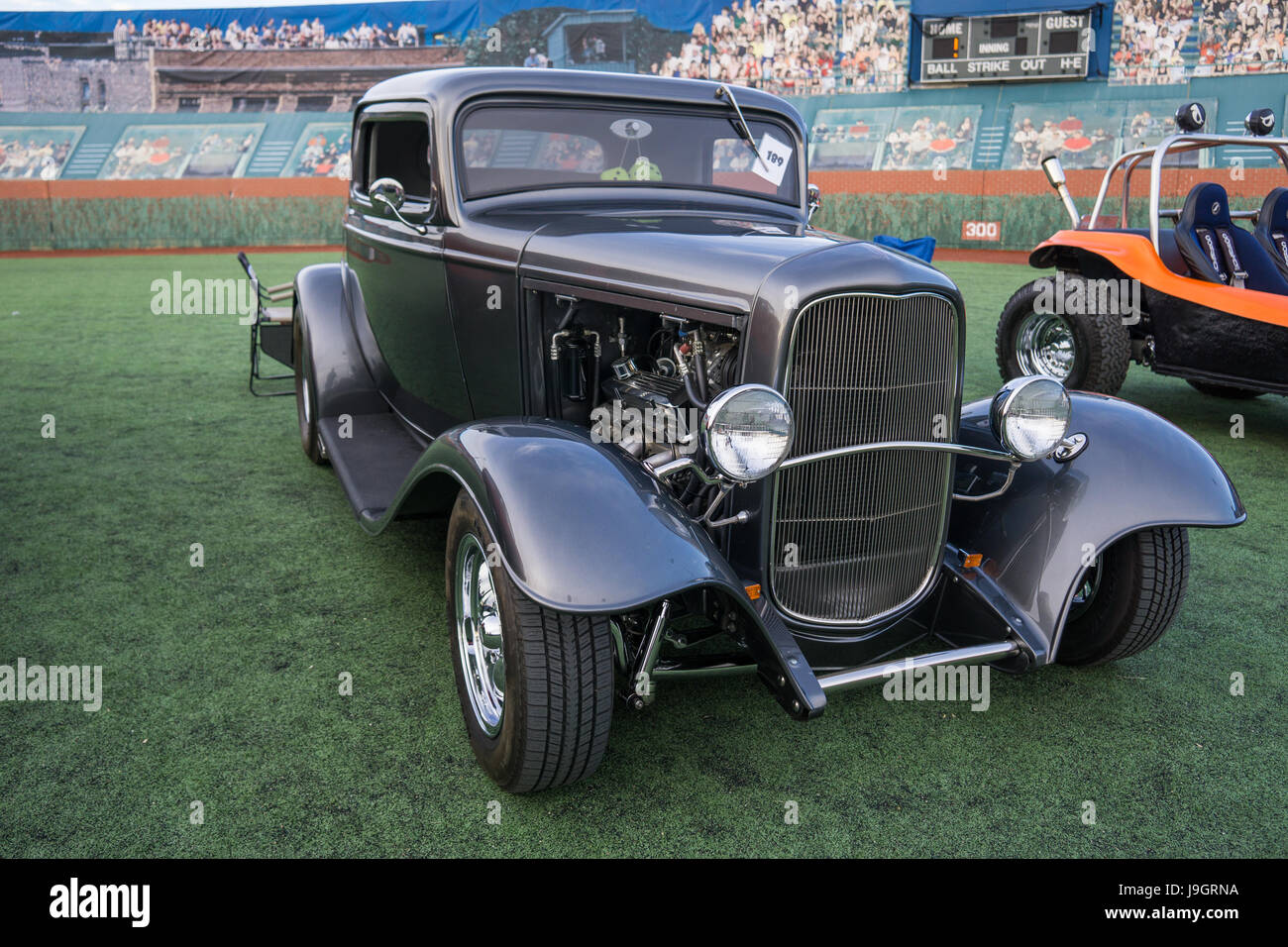 Classic cars at the Kool April Nights auto show in Redding, California ...