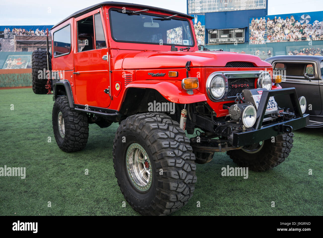 Classic cars at the Kool April Nights auto show in Redding, California ...