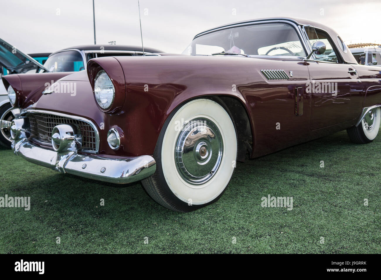 Classic cars at the Kool April Nights auto show in Redding, California ...