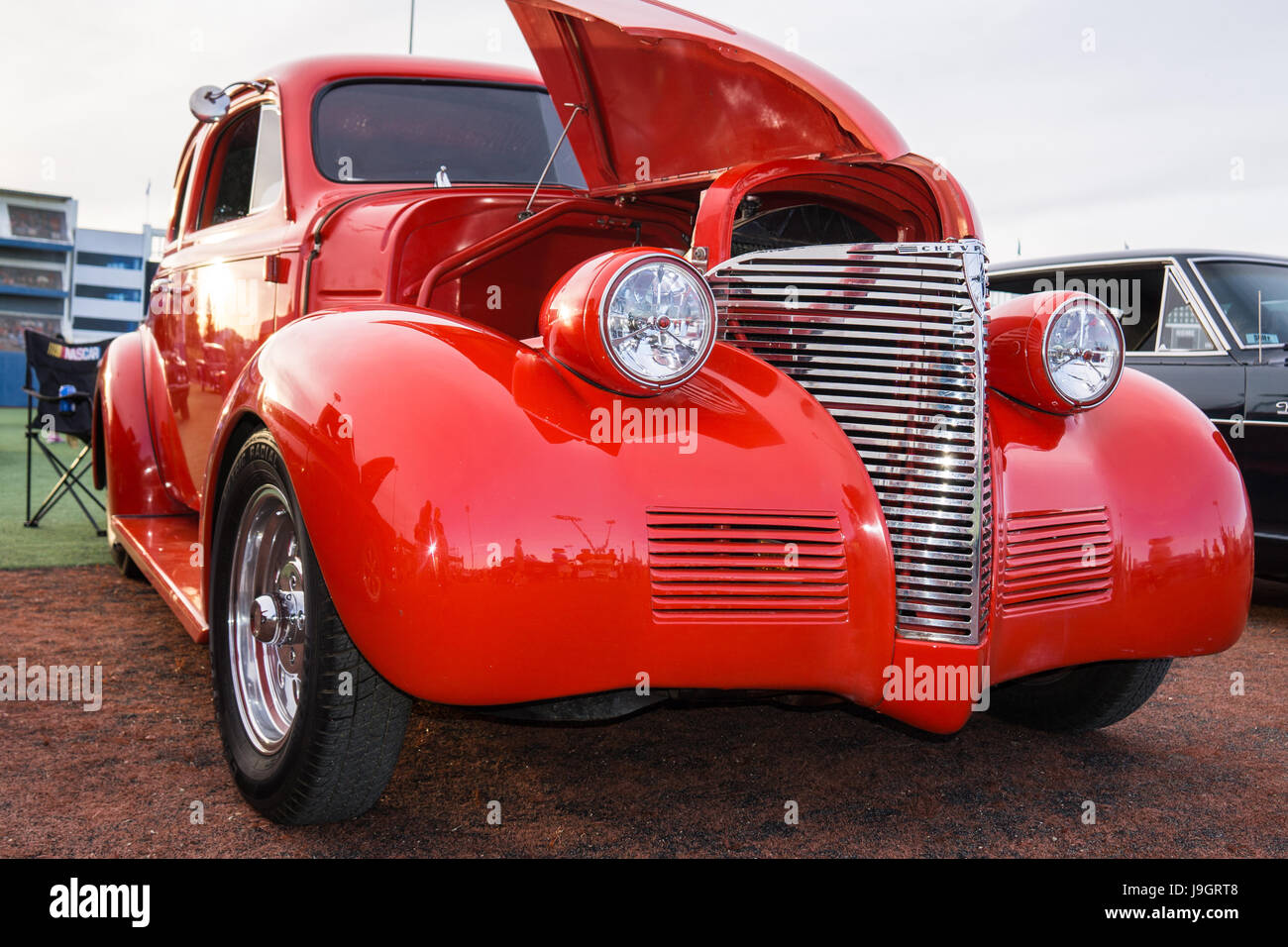 Classic cars at the Kool April Nights auto show in Redding, California ...