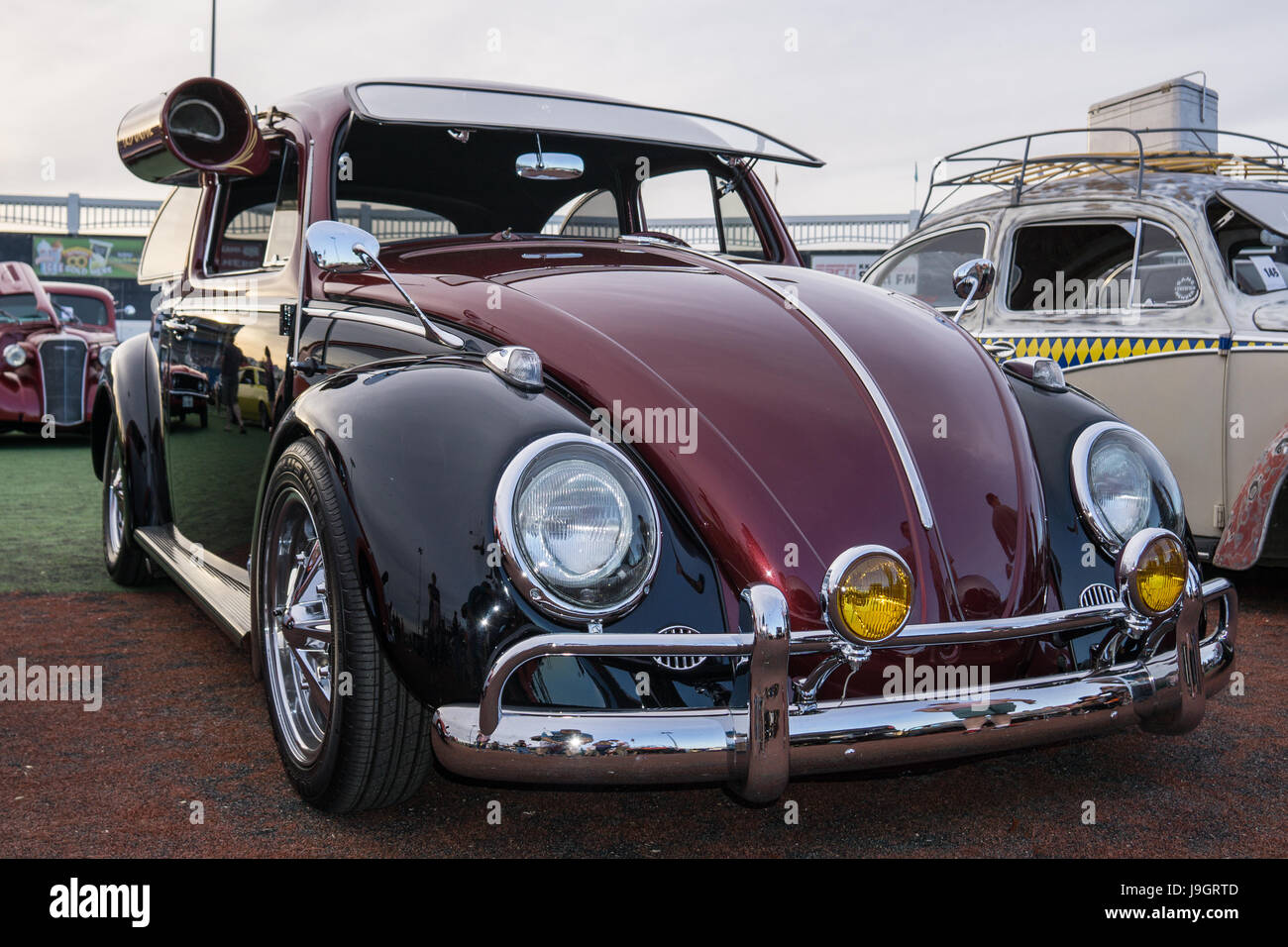 Classic cars at the Kool April Nights auto show in Redding, California ...