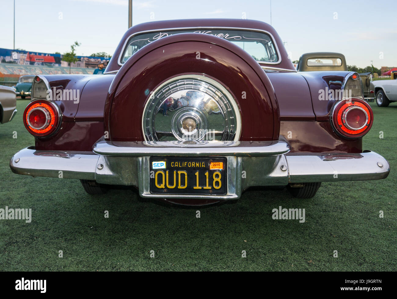 Classic cars at the Kool April Nights auto show in Redding, California ...
