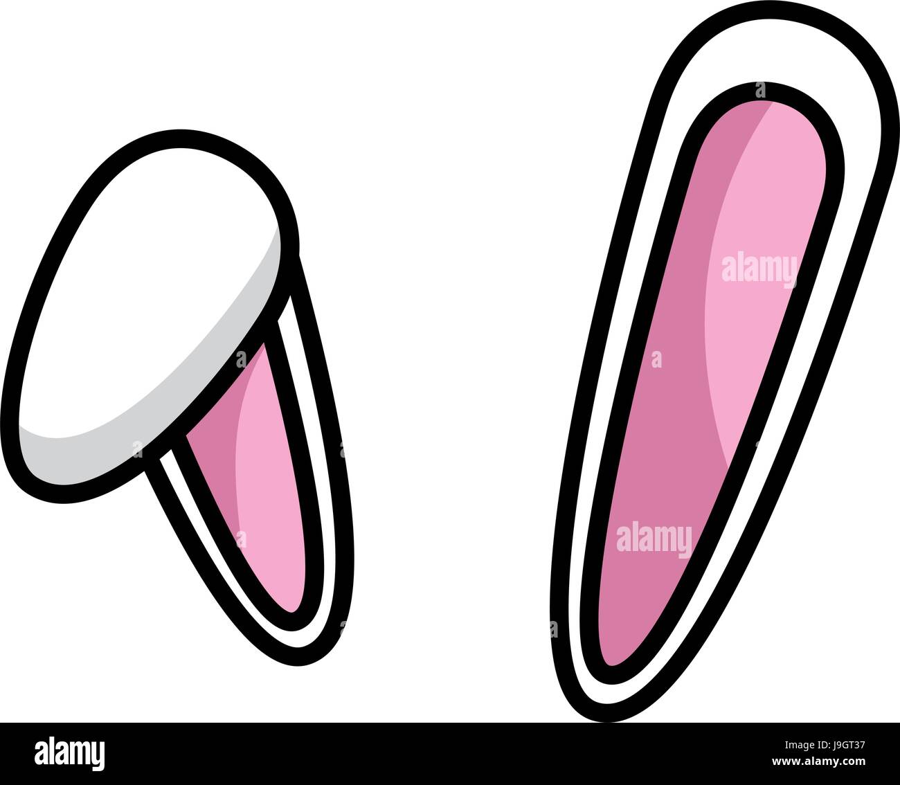 rabbit ears icon Stock Vector Image & Art - Alamy