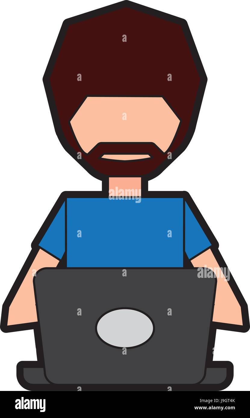 man faceless cartoon Stock Vector Image & Art - Alamy