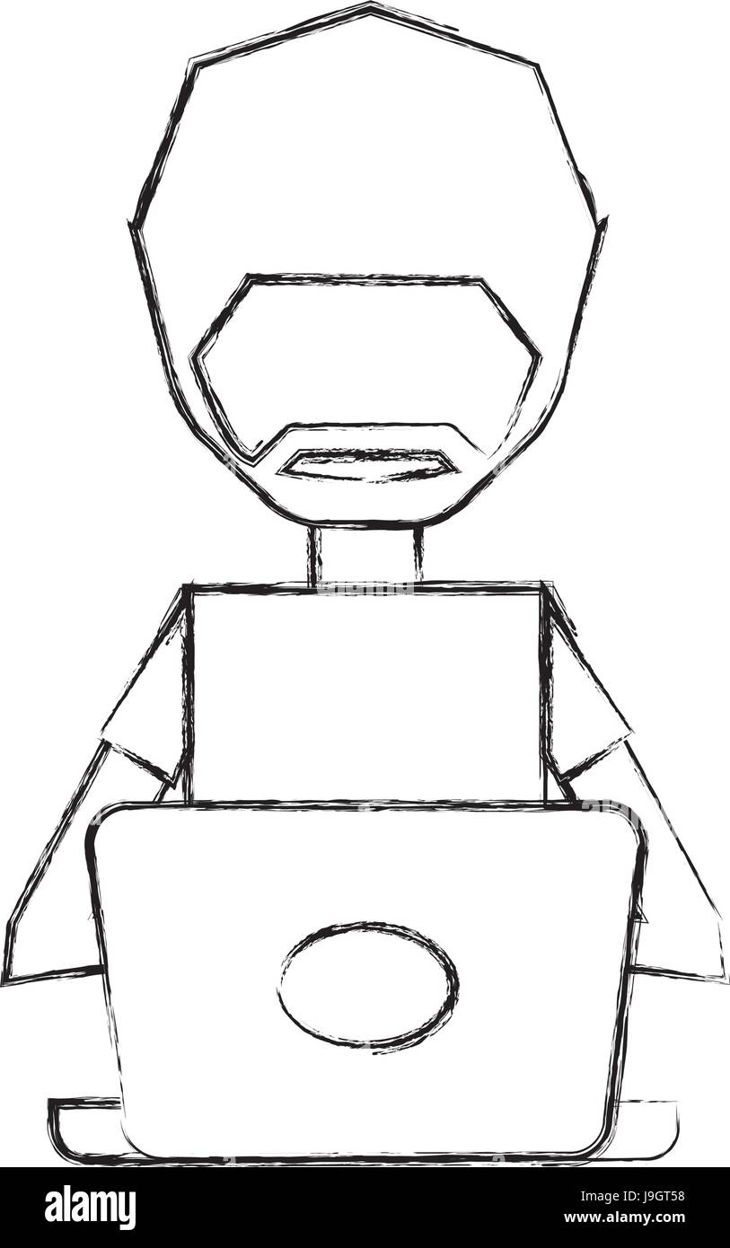 man faceless cartoon Stock Vector Image & Art - Alamy