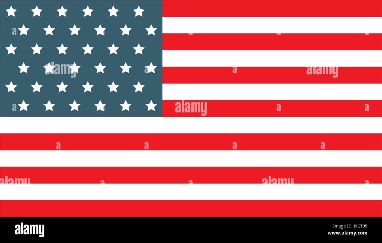 american flag icon Stock Vector Image & Art - Alamy