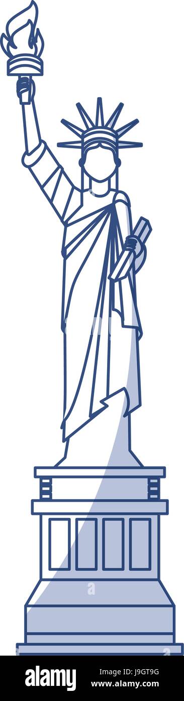 Statue of liberty cartoon hi-res stock photography and images - Alamy