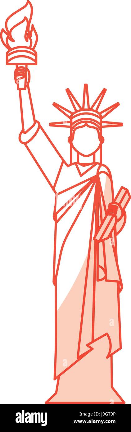 Statue Of Liberty Cartoon High Resolution Stock Photography and Images ...