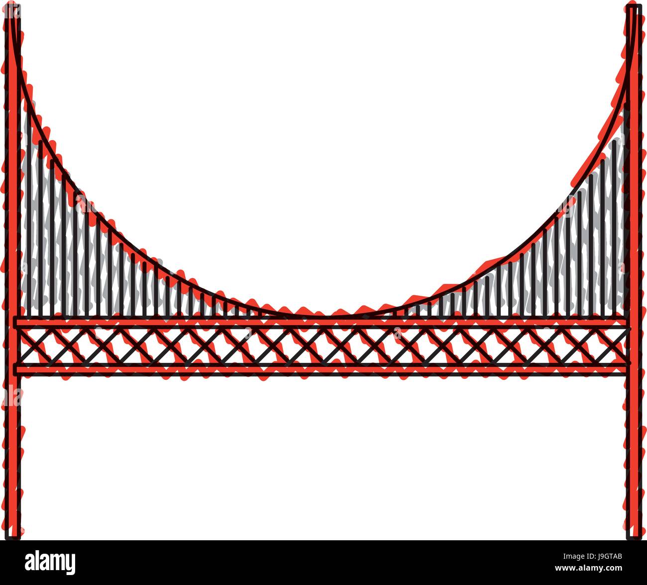 golden gate bridge Stock Vector Image & Art - Alamy