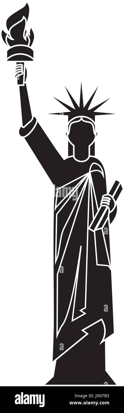 Statue Of Liberty Cartoon High Resolution Stock Photography and Images ...