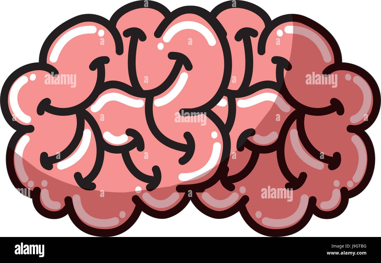 shadow brain cartoon Stock Vector Image & Art - Alamy