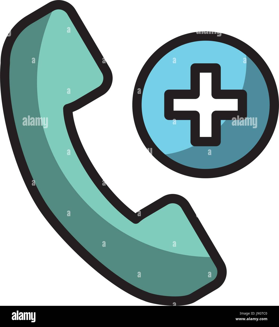 shadow emergency call cartoon Stock Vector Image & Art - Alamy