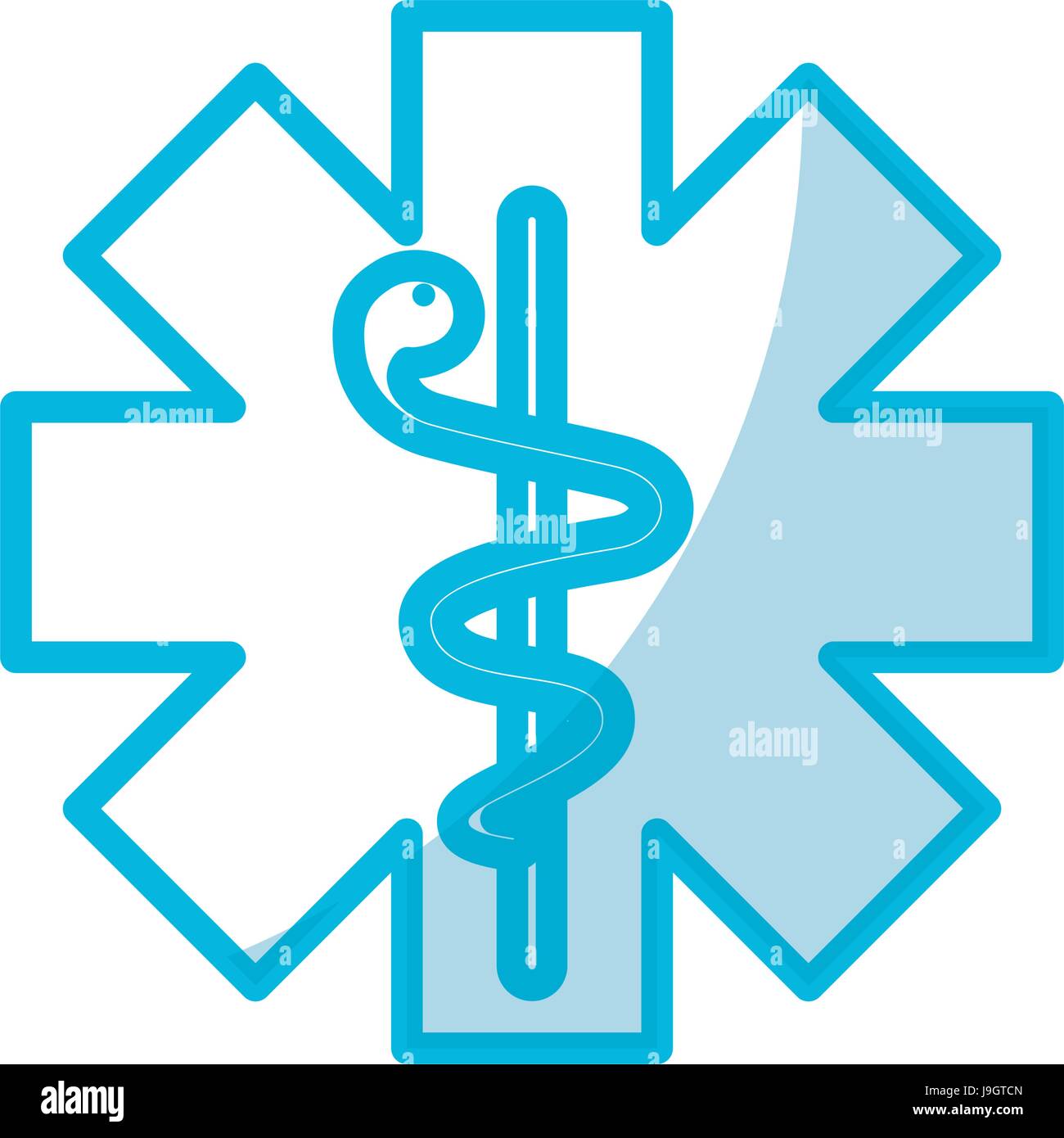 caduceus medical shield Stock Vector Image & Art - Alamy