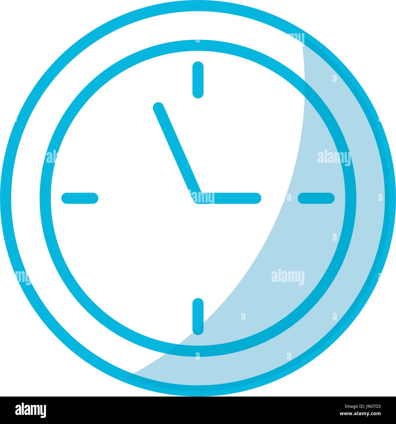 shadow clock cartoon Stock Vector Image & Art - Alamy