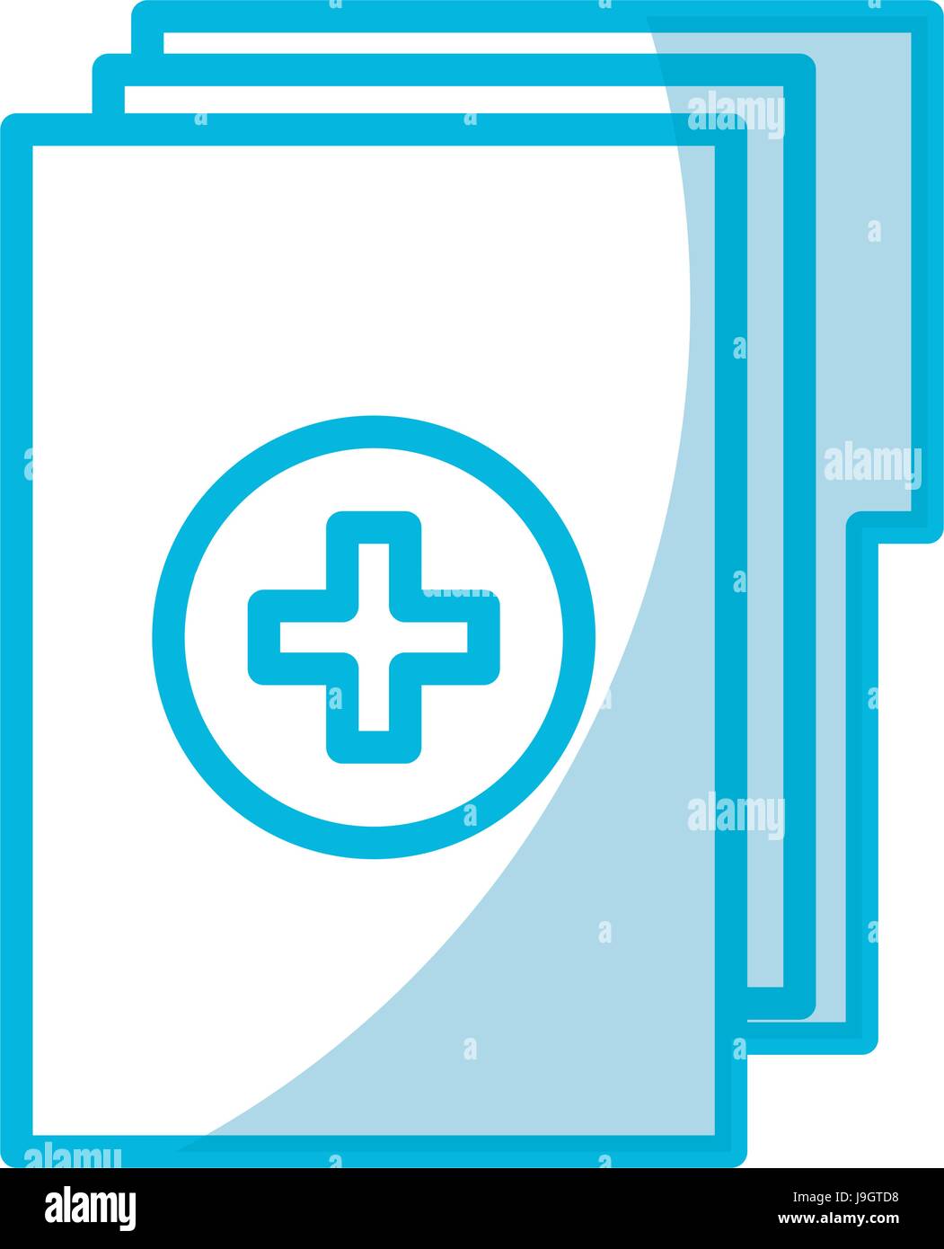 shadow medical history folder Stock Vector Image & Art - Alamy