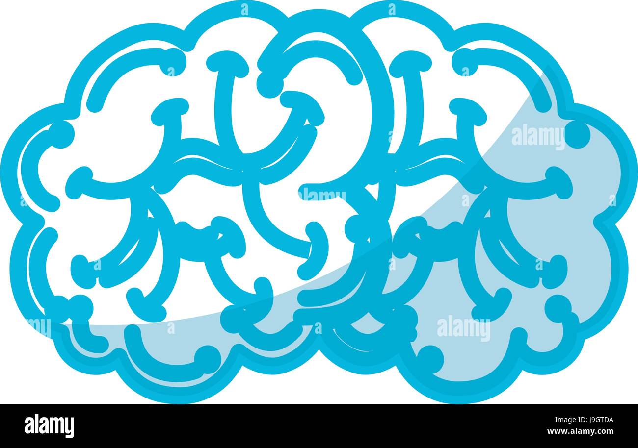 shadow brain cartoon Stock Vector Image & Art - Alamy