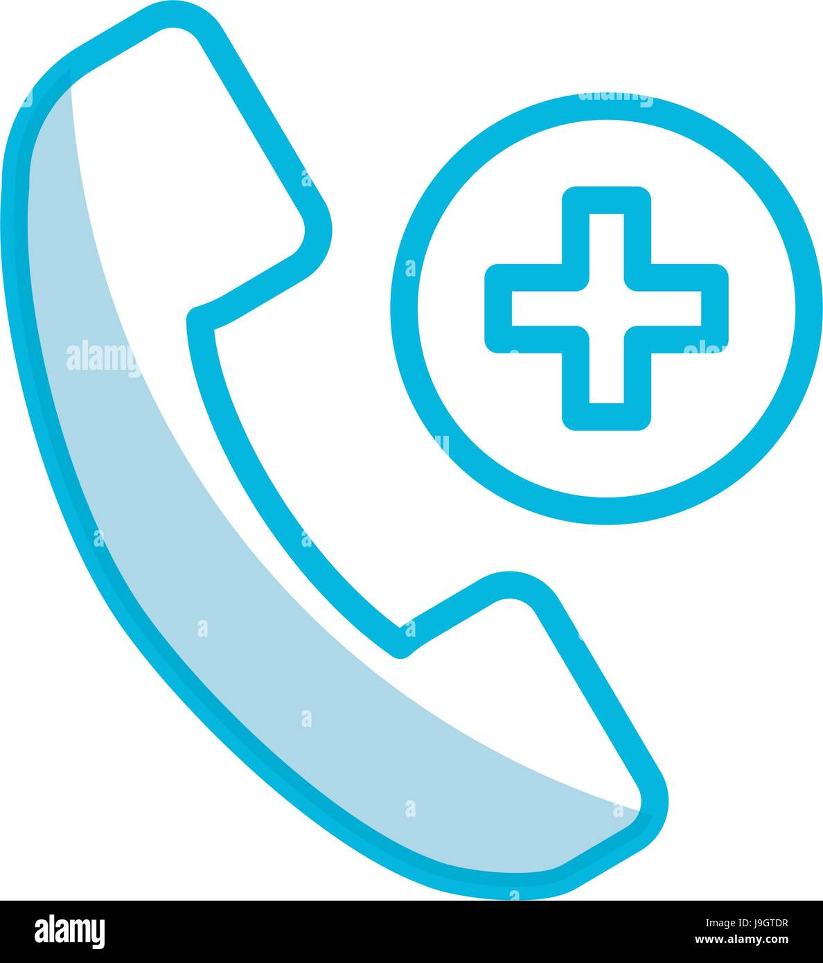 shadow emergency call cartoon Stock Vector Image & Art - Alamy