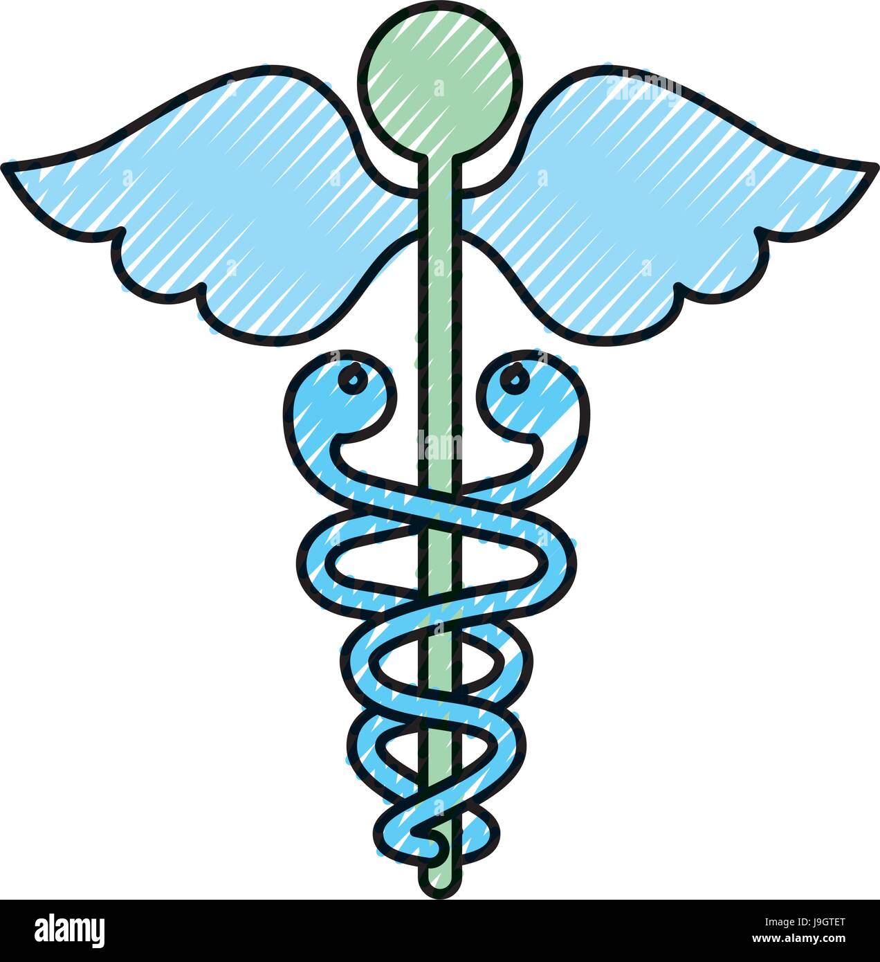 scribble medical symbol Stock Vector Image & Art - Alamy