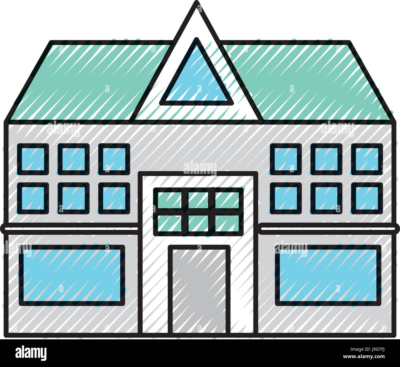 scribble medical center cartoon Stock Vector Image & Art - Alamy