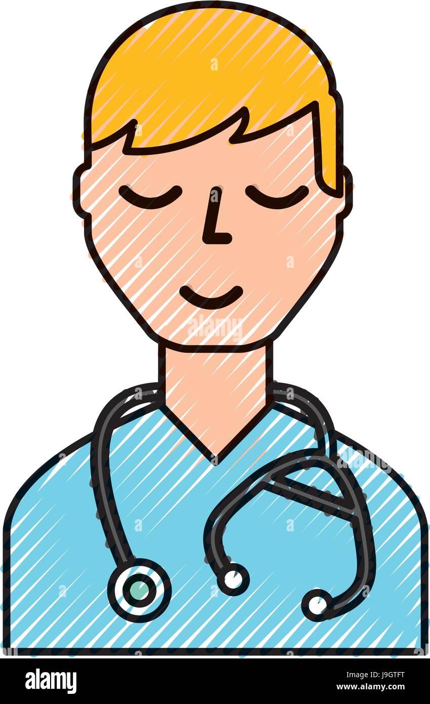 Blond male character Stock Vector Images - Alamy