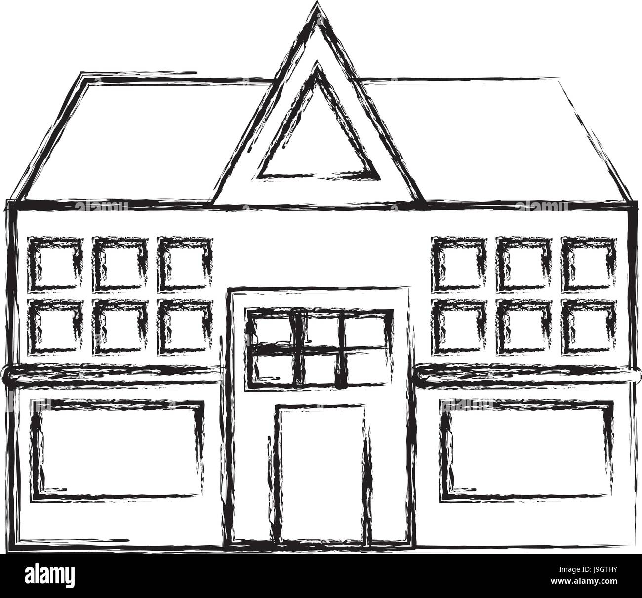 sketch draw medical center cartoon Stock Vector Image & Art - Alamy