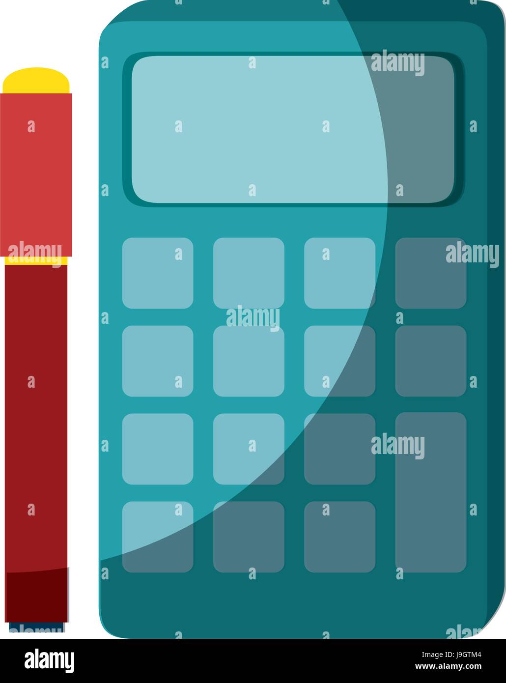 calculator device icon Stock Vector Image & Art - Alamy