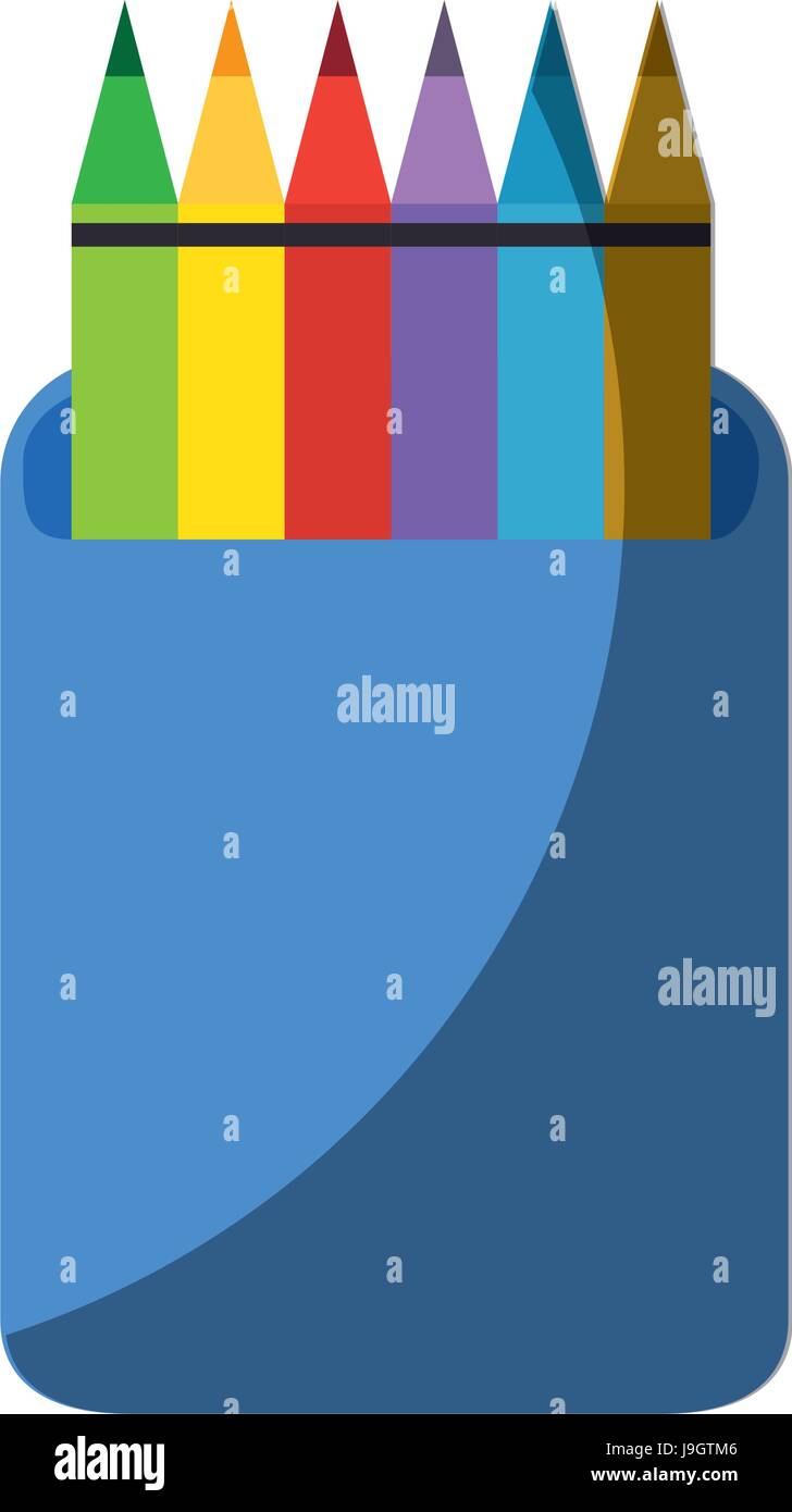 pencil colors icon Stock Vector Image & Art - Alamy