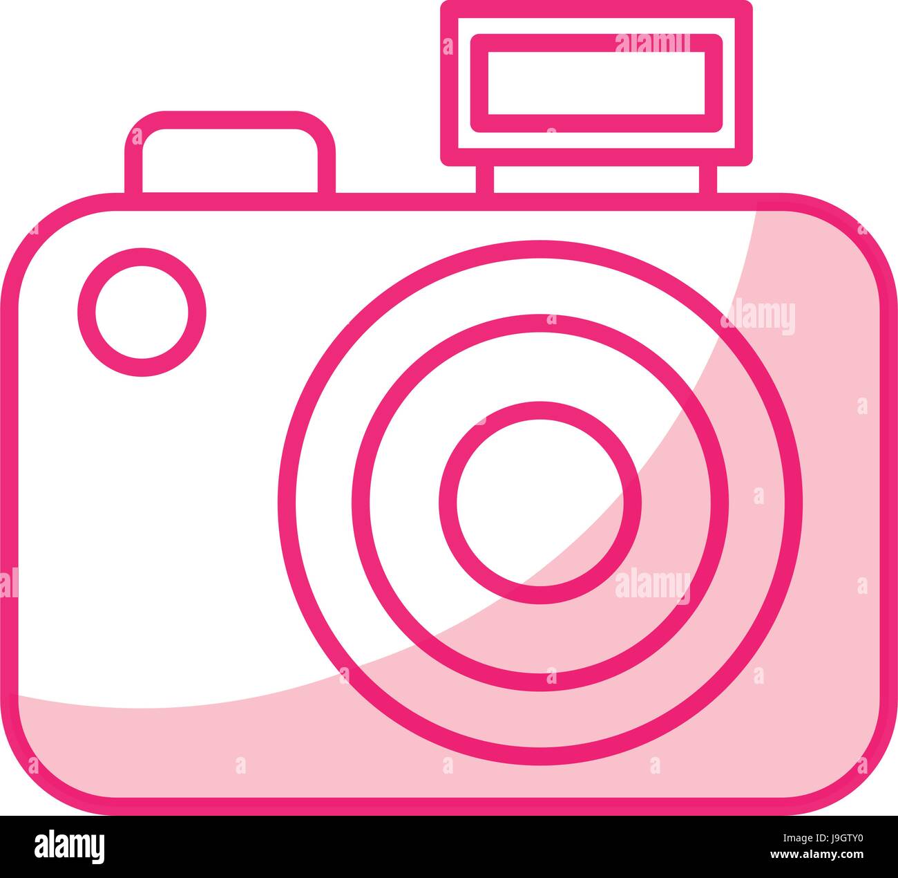shadow cute camera cartoon Stock Vector Image & Art - Alamy