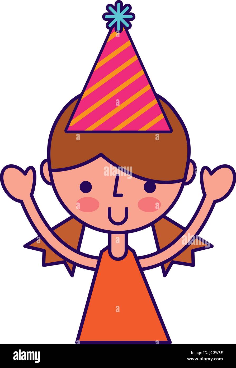 upperbody party girl cartoon Stock Vector Image & Art - Alamy