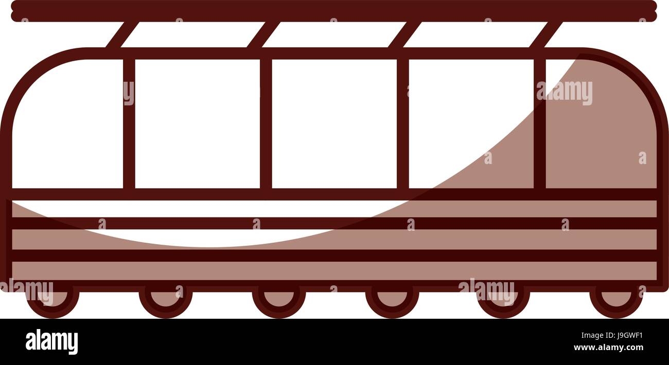 shadow cute train cartoon Stock Vector Image & Art - Alamy